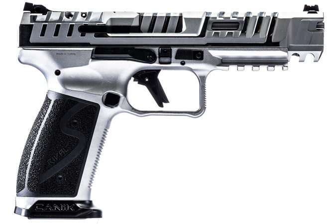 CANIK SFX RIVAL-S 9MM CHROME 5" STEEL FRAME – CTO Freedom Store